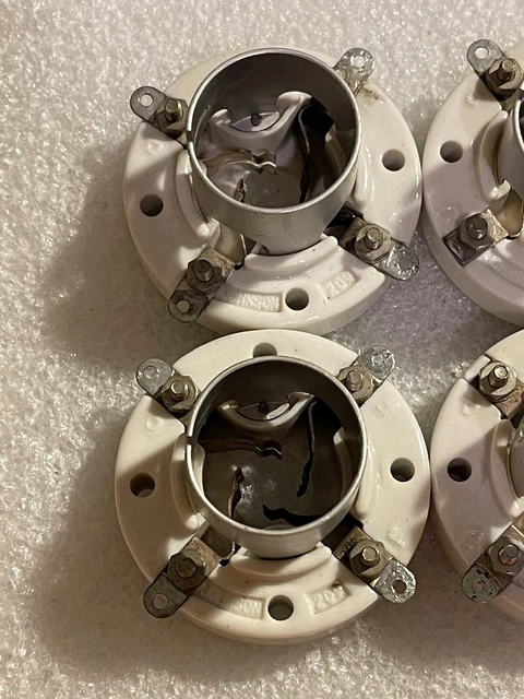 UX4 JOHNSON 209 type 4pin Twist Lock Socket Tube Valve Röhren 866A 300B ...