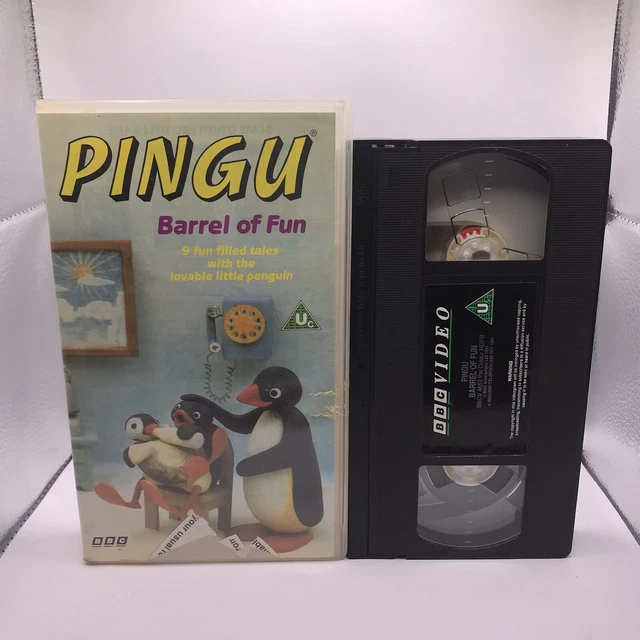 PINGU BARREL OF Fun - Bbc Vhs Video - Childrens / Vintage EUR 5,23 ...