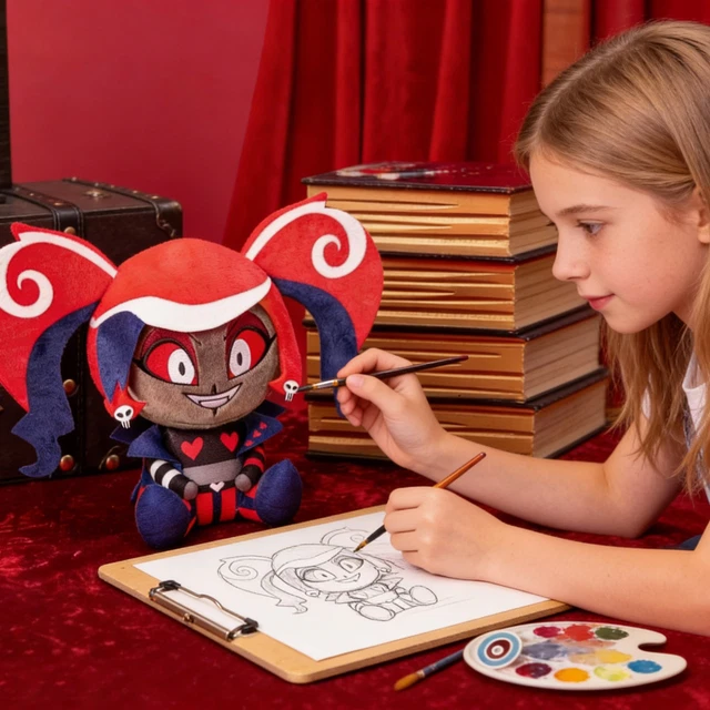 HAZBIN HOTEL VELVETTE Sitting Plush Doll 9.8 Inch Stuffed Toys £43.38 ...