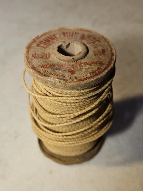 ANTIQUE HERCULES CONNECTING Wire No. 20 Wilmington Delaware Mine ...