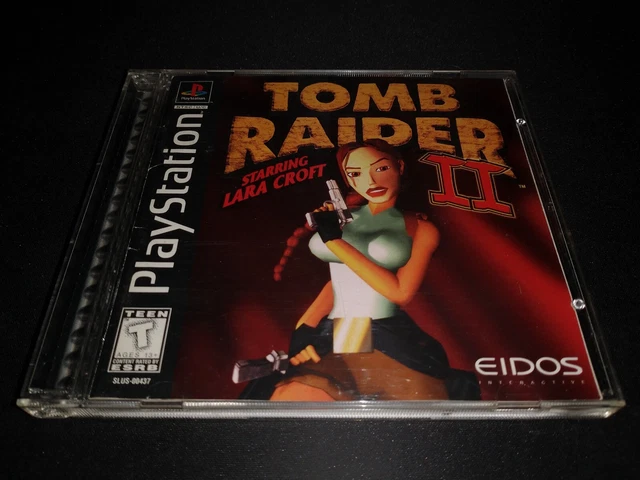 TOMB RAIDER II Starring Lara Croft sony PLAYSTATION 1 PS1 Mint Disque ...