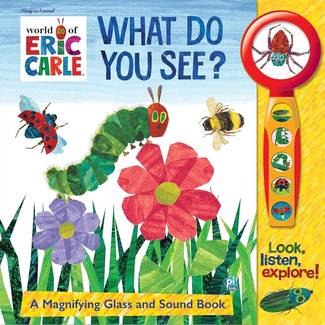 WHAT DO YOU See? World of Eric Carle Play Sound book The Very Hungry ...
