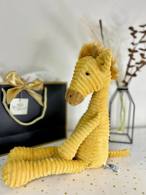 JELLYCAT RARE CORDUROY Ribble Giaraffe Retired Pre-Loved Soft Toy £63. ...