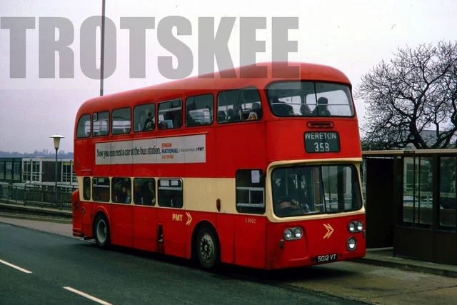 35MM SLIDE POTTERIES PMT Daimler Fleetline Alexander 1012 5012VT ...