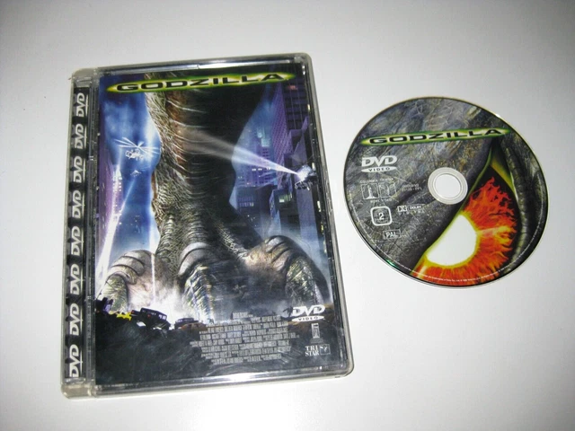 GODZILLA DVD MATTHEW Broderick Jean Reno Maria Pitillo Hanz Azaria ...