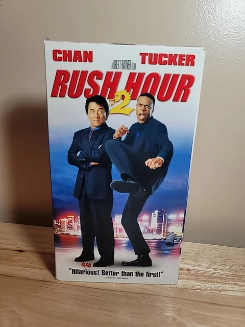 RUSH HOUR 2 VHS 2001 Jackie Chan Chris Tucker £6.73 - PicClick UK