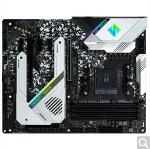 ASROCK X570 STEEL Legend ATX Motherboard AMD Socket AM4 DDR4 Used £407.14 - PicClick UK