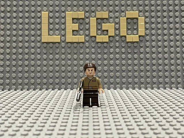 GENUINE LEGO MINIFIGURE - Resistance Officer Major Brance - Star wars ...