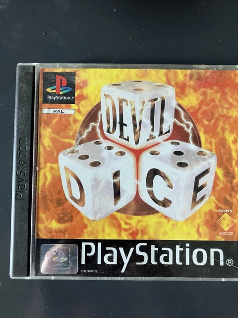 DEVIL DICE - Sony PS1 PlayStation 1 Puzzle Strategy Game, Excellent ...