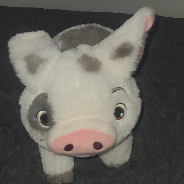 DISNEY STORE - Moana - PUA The Pig - Plush / Stuffed Animal Toy - 10" X ...