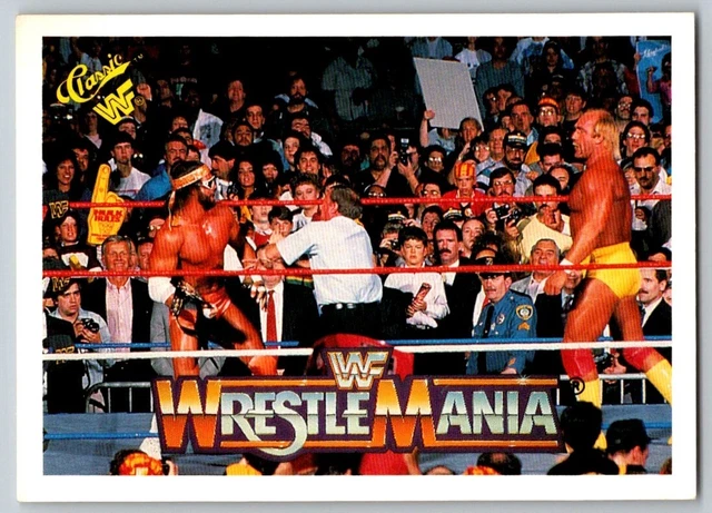HULK HOGAN/MACHO MAN Randy Savage 1990 Classic WWF History of ...