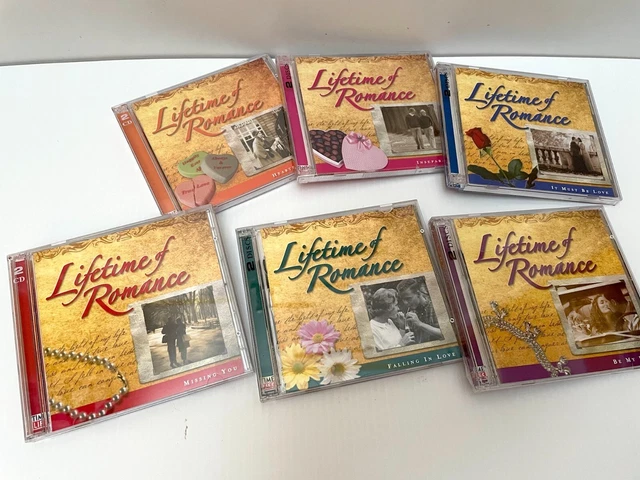 TIME LIFE SERIES - Lifetime of Romance CDs Vol. 1-6 Original Artists (3 ...