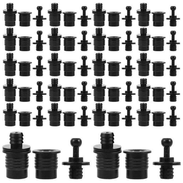 40 PCS SNAP Fastener Tool Round Speaker Grill Audio Dust Cover Clip £11 ...