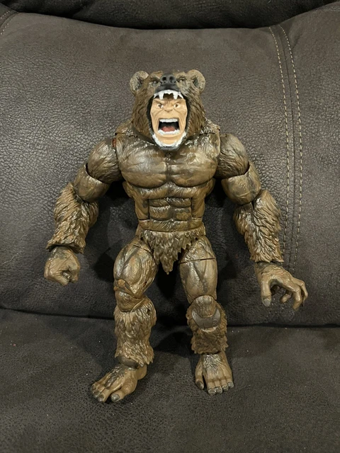 MARVEL LEGENDS CUSTOM GRIZZLY - Ursa Major Bear Sasquatch BAF Hulk ...