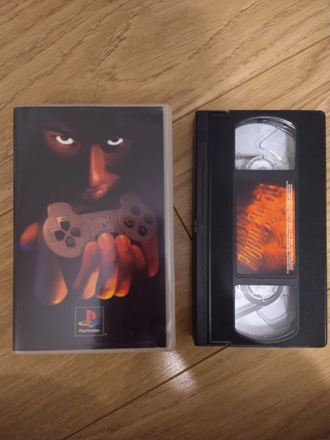 RETRO SONY PLAYSTATION Blown Away PS1 Promotional VHS Cassette 1997 ...