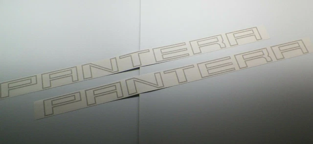 NEW 1970-1991 DETOMASO Pantera GT4 Outline Side Decal Kit Group 4 De ...