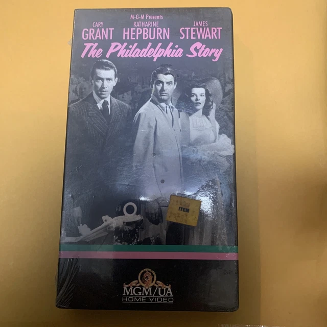 THE PHILADELPHIA STORY VHS Cary Grant James Stewart Katherine Hepburn ...