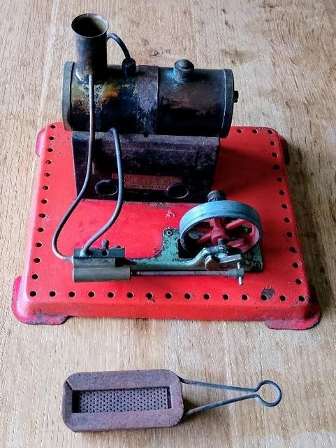 VINTAGE 1950'S MAMOD SE2 Stationery Steam Engine Complete with Fire Box ...