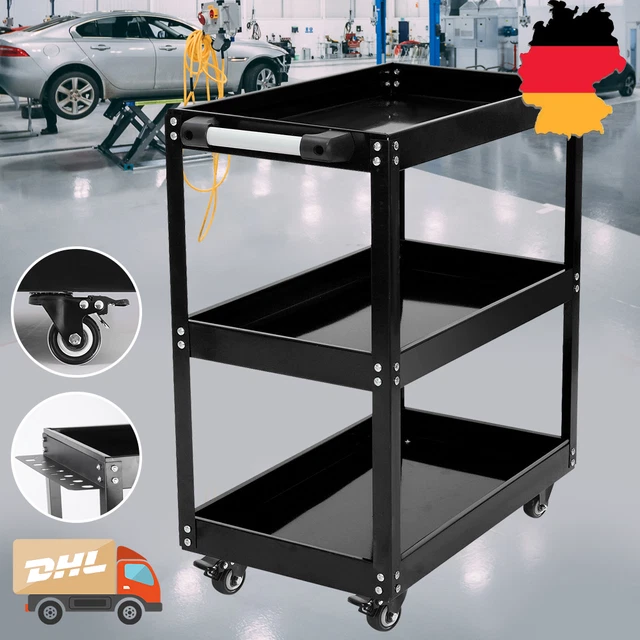 WERKZEUGWAGEN 300 KG Werkstattwagen Montage-wagen Rollwagen ...