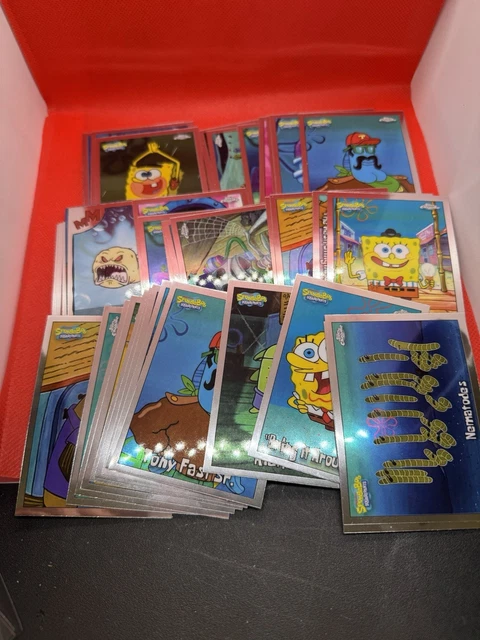 2025 TOPPS CHROME Spongebob 40 Card Lot All Base $42.31 - PicClick AU
