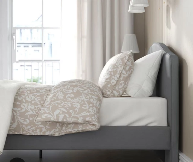 IKEA HAUGA SINGLE Bed Frame £9.99 - PicClick UK