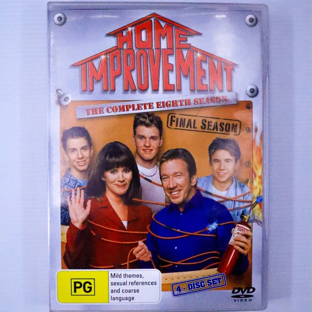HOME IMPROVEMENT: THE Complete Eight Season (DVD 1998) Tim Allen ...