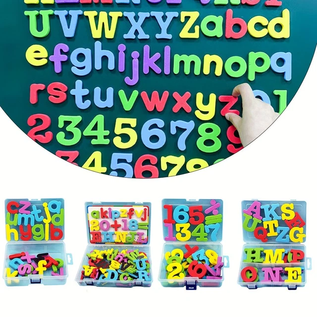 INTUITIVE SPELLING AND Pronunciation Magnetic Alphabet Letters for Kids ...