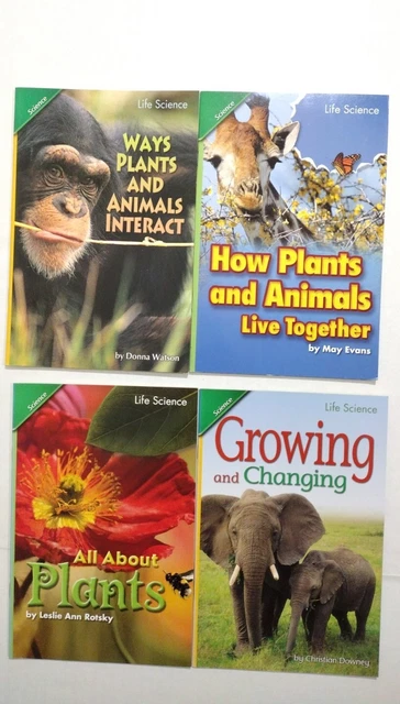 LIFE SCIENCE READERS SET 14 books Pearson Scott Foresman DK 2nd grade ...