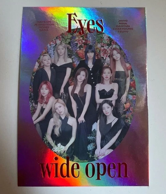 CARTINA &EYES WIDE Open" TWICE-nuova EUR 15,00 - PicClick IT