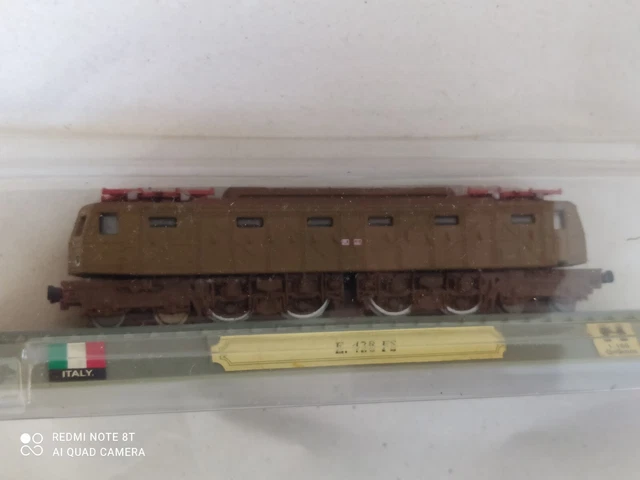 LOCOMOTIVA STATICA FS E428 della serie del Prado scala N EUR 10,00 ...