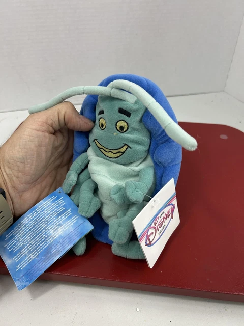 VINTAGE DISNEY PIXAR A Bug's Life Pill Bug Plush Toy Disney Store Tags ...