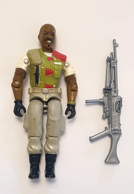 1987 GI JOE BROADBLOCK V2 Action Figure 3.75 Force Lot Figurine EUR 9 ...