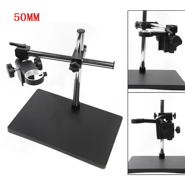 HEAVY BOOM STEREO Metal Table Stand Universal Digital Microscope Table ...