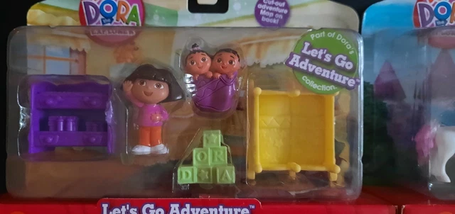 DORA THE EXPLORER - Lets Go Adventure - Lot Of 3 - VINTAGE 2007 - NEW ...