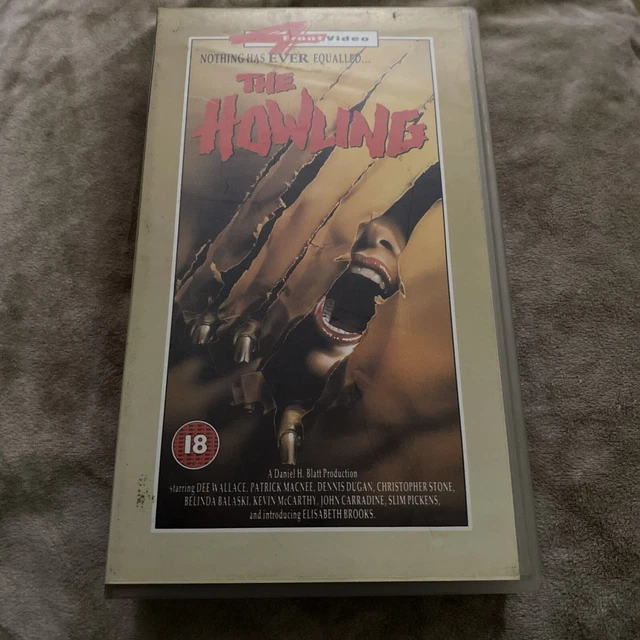 HORROR MOVIE THE Howling VHS Video Tape £15.99 - PicClick UK