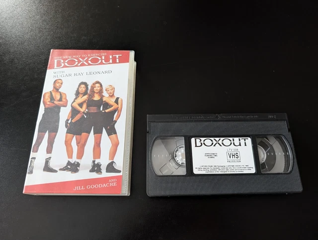 BOXOUT THE NEW Way To Exercise With Sugar Ray Leonard VHS Video Cassette £9.99 - PicClick UK