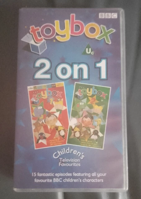 BBC TOYBOX 4 + New Toybox VHS Video Cassettes 1998, 2001 £19.99 ...