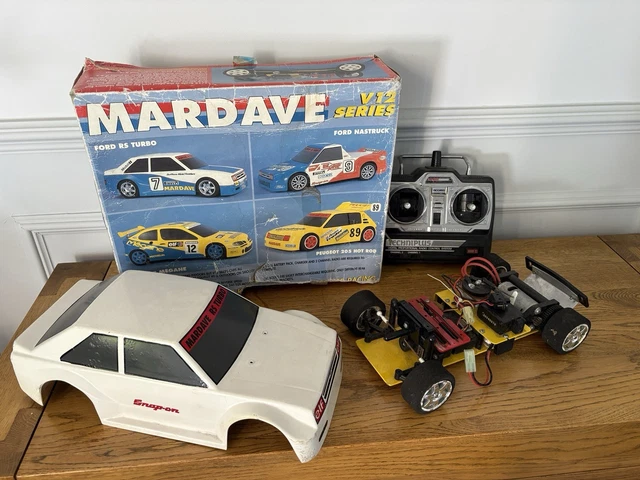 MARDAVE V12 SERIES RC Ford RS Turbo Vintage Car Racing Boxed Good ...