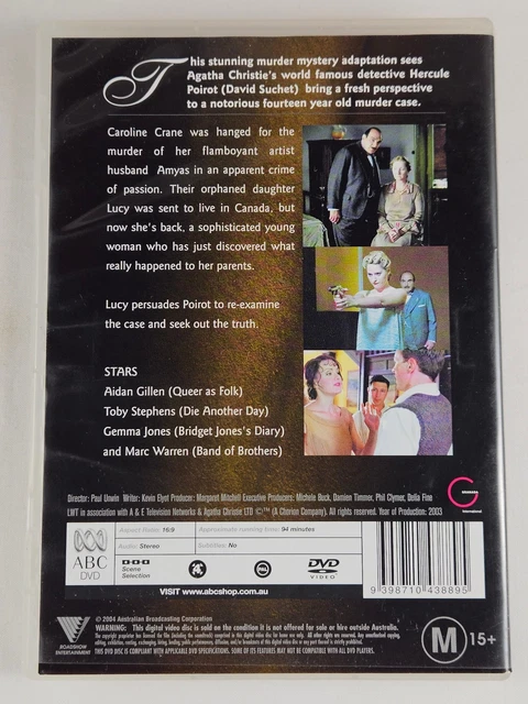 AGATHA CHRISTIE POIROT: Five Little Pigs DVD - Region 4 - VGC £5.65 ...