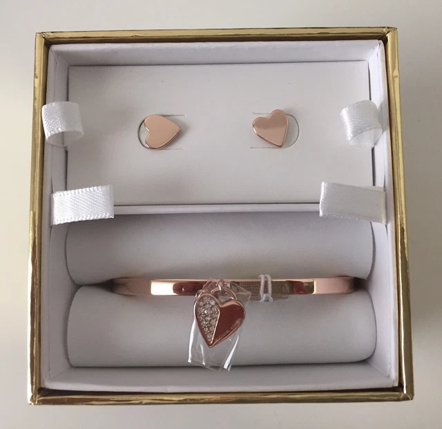 MICHAEL KORS FEMME Set Bracelet + Boucles D'Oreilles Mkj 5939791 or ...