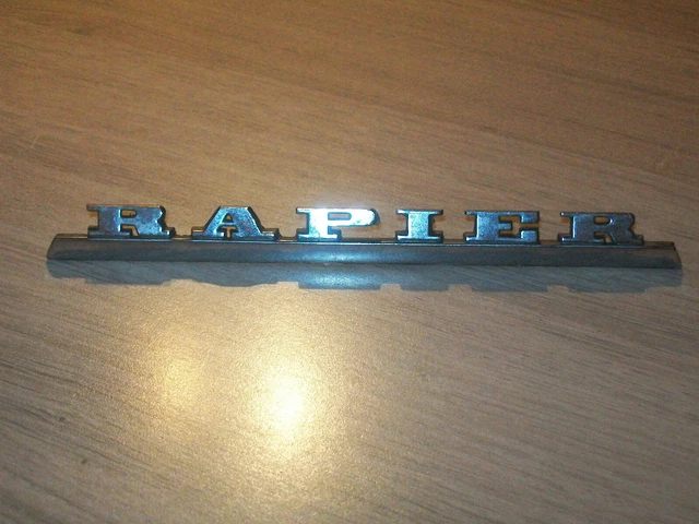 SUNBEAM RAPIER VOITURE Embleme Badge Legende Regardez Photos EUR 35,00 ...
