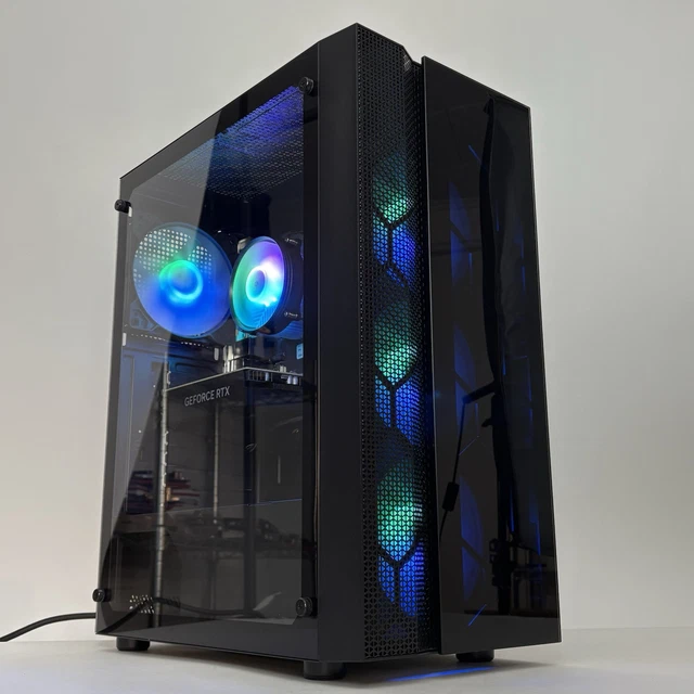 CUSTOM GAMING PC Desktop Computer Intel i7 Core GeForce RTX 4060 2TB ...