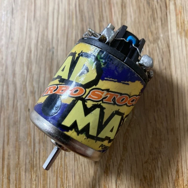 MAD MAX TURBO STOCK vintage motor 1/10 RC Mad Max stock radio control ...