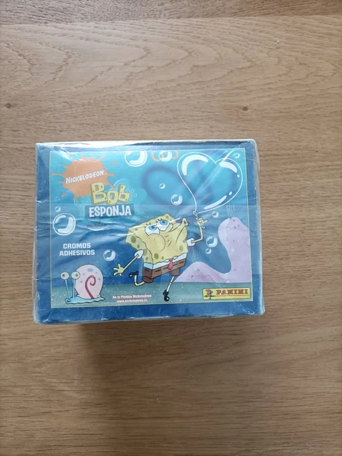 BOITE SCELLÉE 50 pochettes Stickers Panini SpongeBob SquarePants / Bob ...