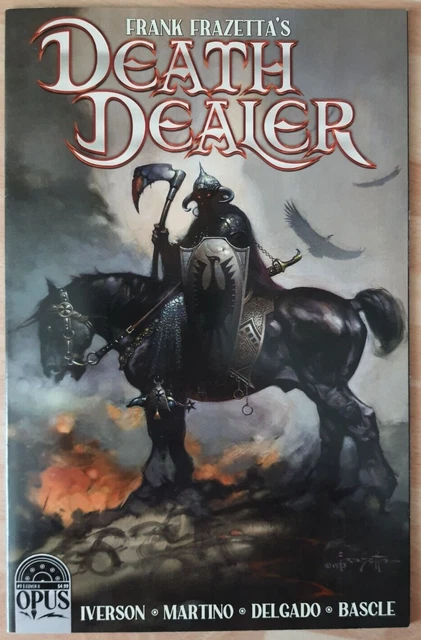 FRANK FRAZETTA'S DEATH Dealer #1 Variante Opus Comics verpackt und ...