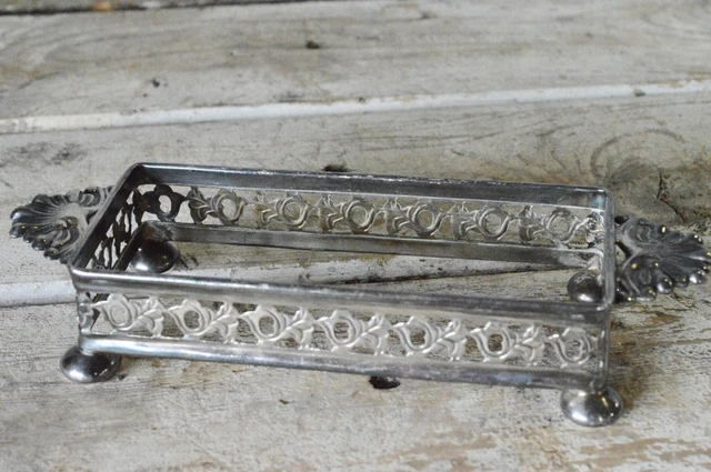 VINTAGE SILVER PLATED After Eight Mints Chocolate Holder Stand £14.99 ...