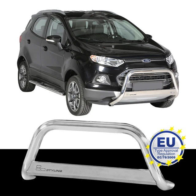 BARRE DE PROTECTION Personnes Inox Convient pour Ford Ecosport 2014 ...