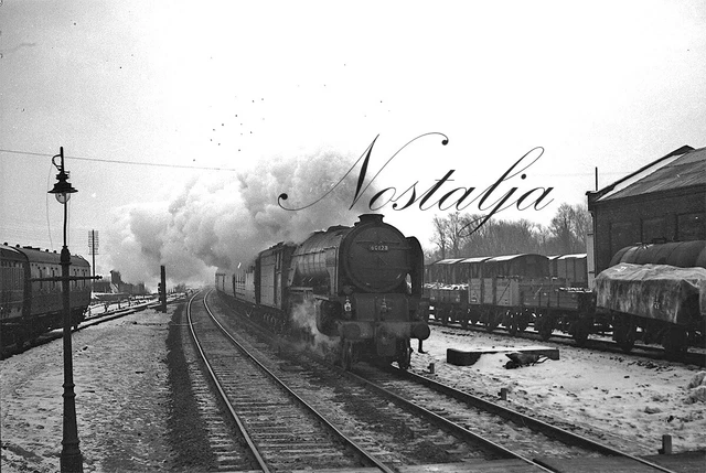 RAILWAY NEGATIVE 60128 BONGRACE and 60103 FLYING SCOTSMAN Winter 1962 ...