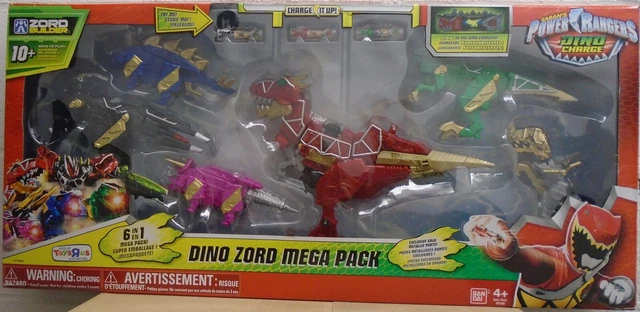 POWER RANGERS DINO Charge Exclusive Zord Mega Pack Ptera Raptor ...