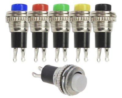 MIKROTASTER MIKROSCHALTER AUS-(EIN) Drucktaster Minitaster Taster THT 0 ...